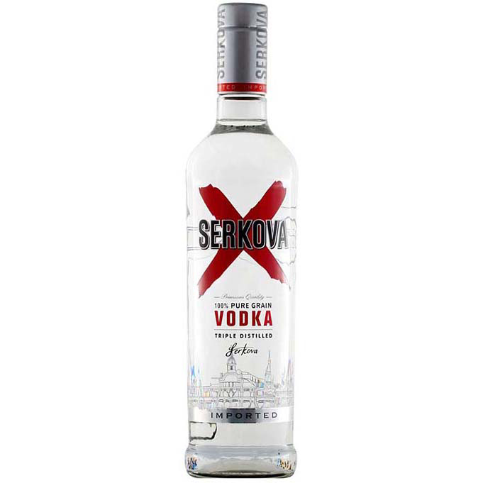 Serkova Vodka 0.7L 37.5%. My Cellar