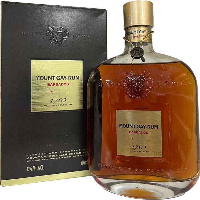 Mount Gay 1703 Rum 0.7L. My Cellar